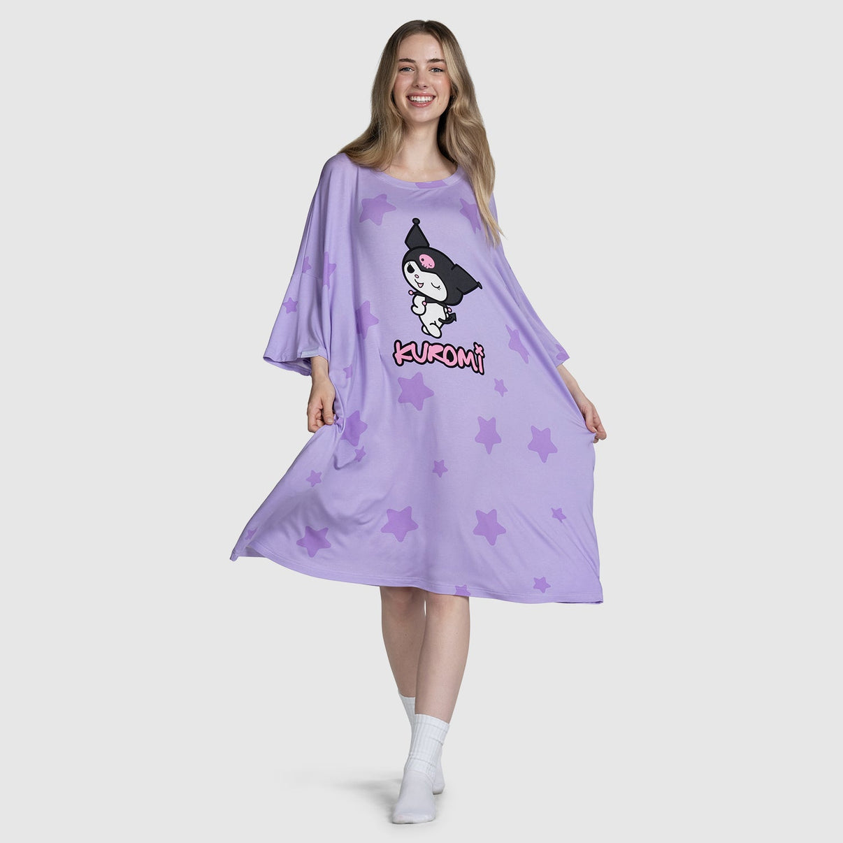 Kuromi Hello Kitty & Friends Sleep Tee Licensed – The Oodie UK