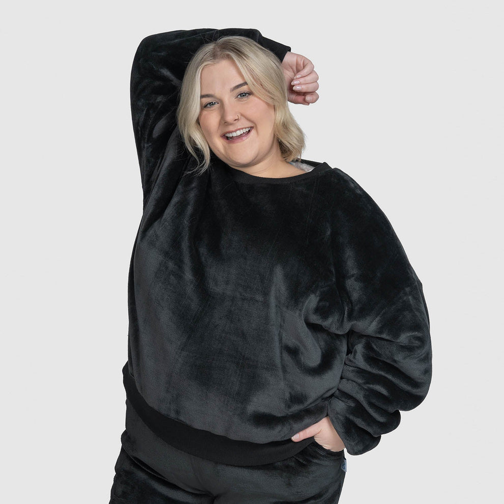 Grey Sherpa Jumper – The Oodie UK