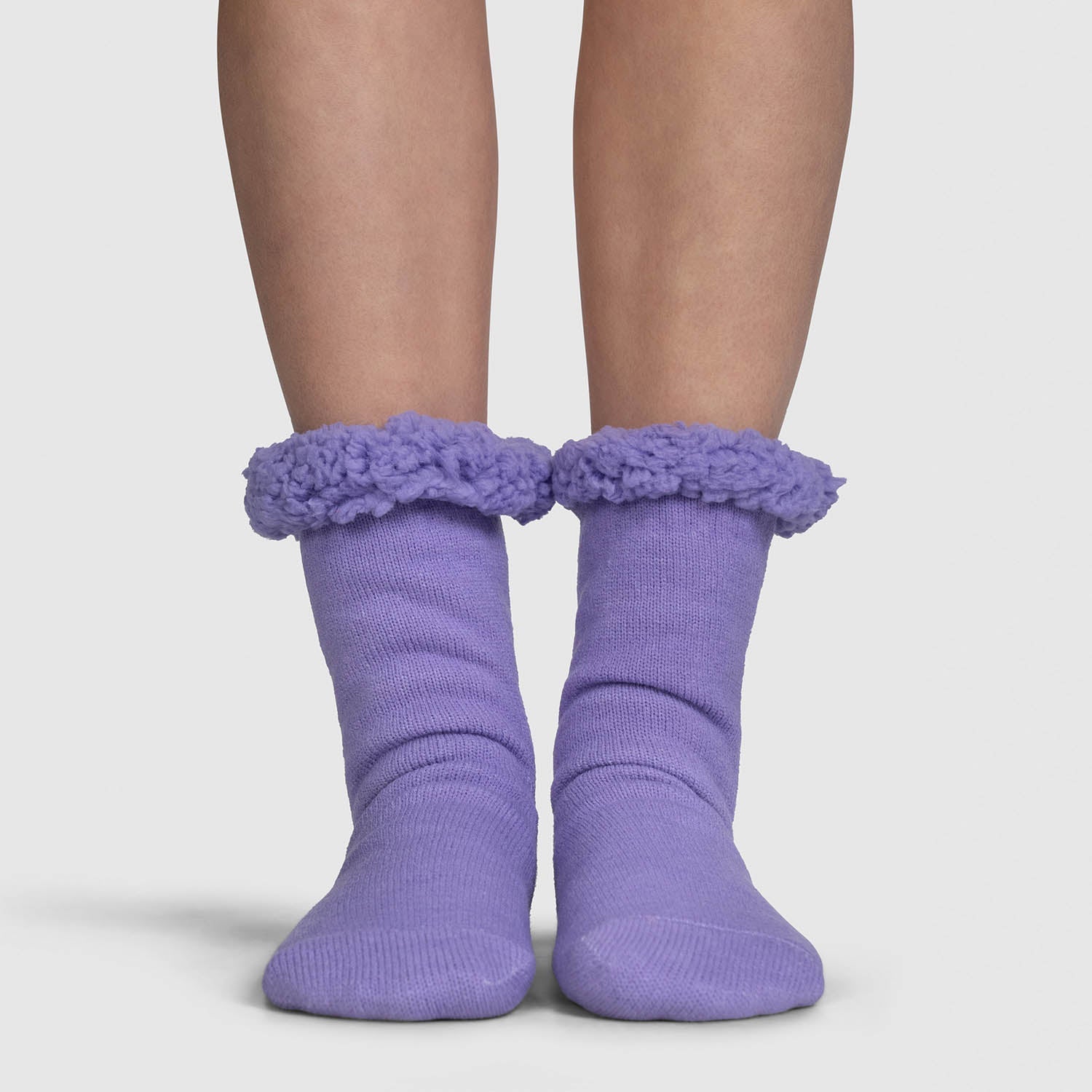 Lilac Sherpa Socks – The Oodie UK