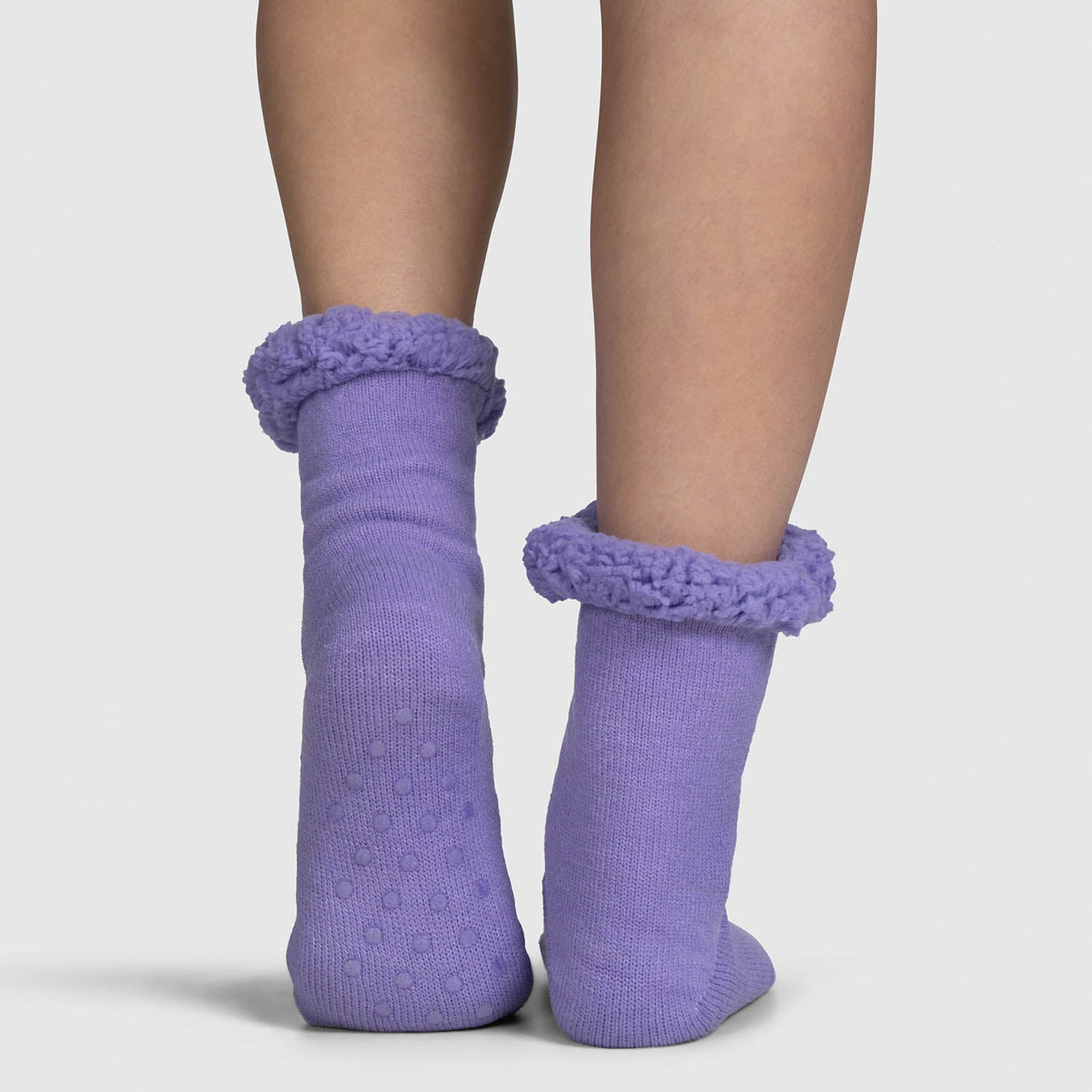 Lilac Sherpa Socks – The Oodie UK