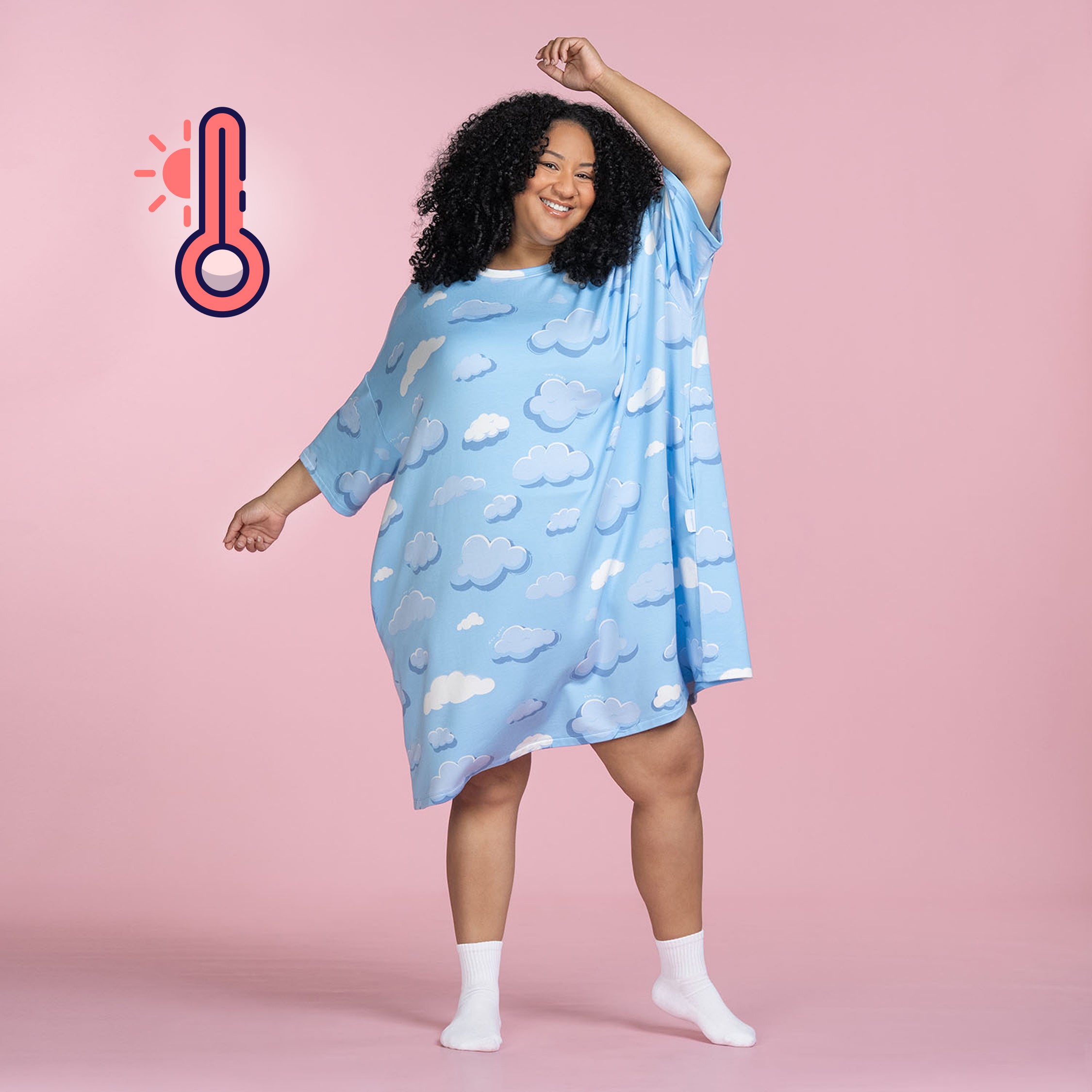 Cloud Warming Sleep Tee – The Oodie UK