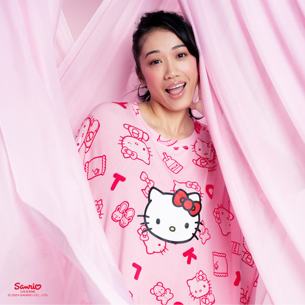 Hello Kitty Oodie Sleep Tee – The Oodie UK