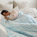 Blue Weighted Blanket – The Oodie UK