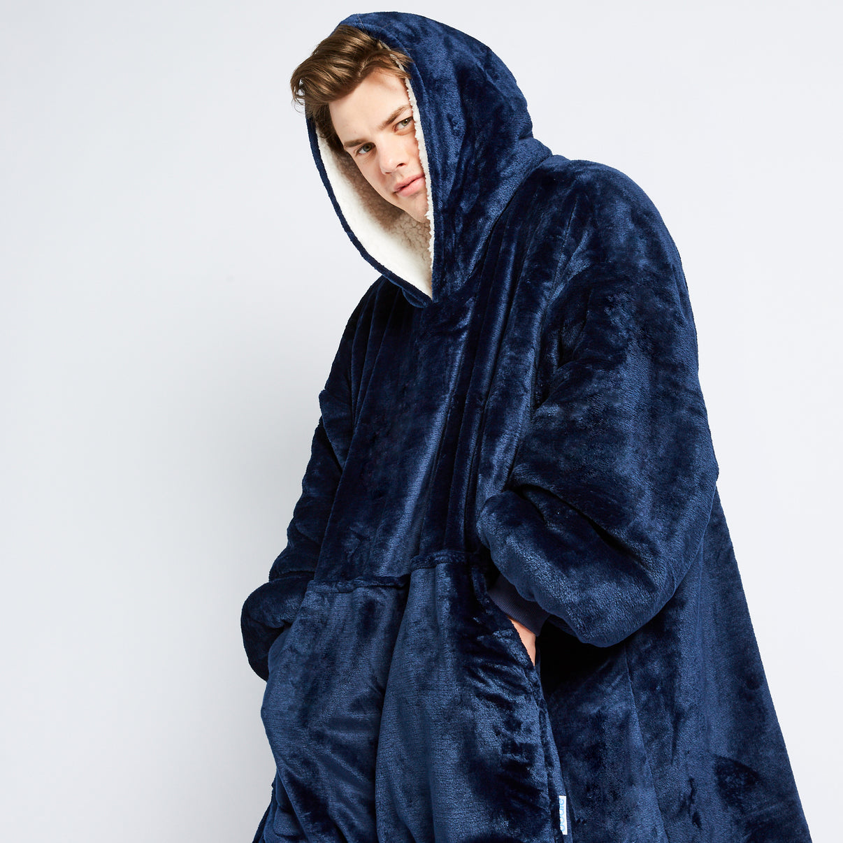 Navy Oodie | Wearable Hooded Blanket – The Oodie UK