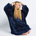 Navy Oodie | Wearable Hooded Blanket – The Oodie UK